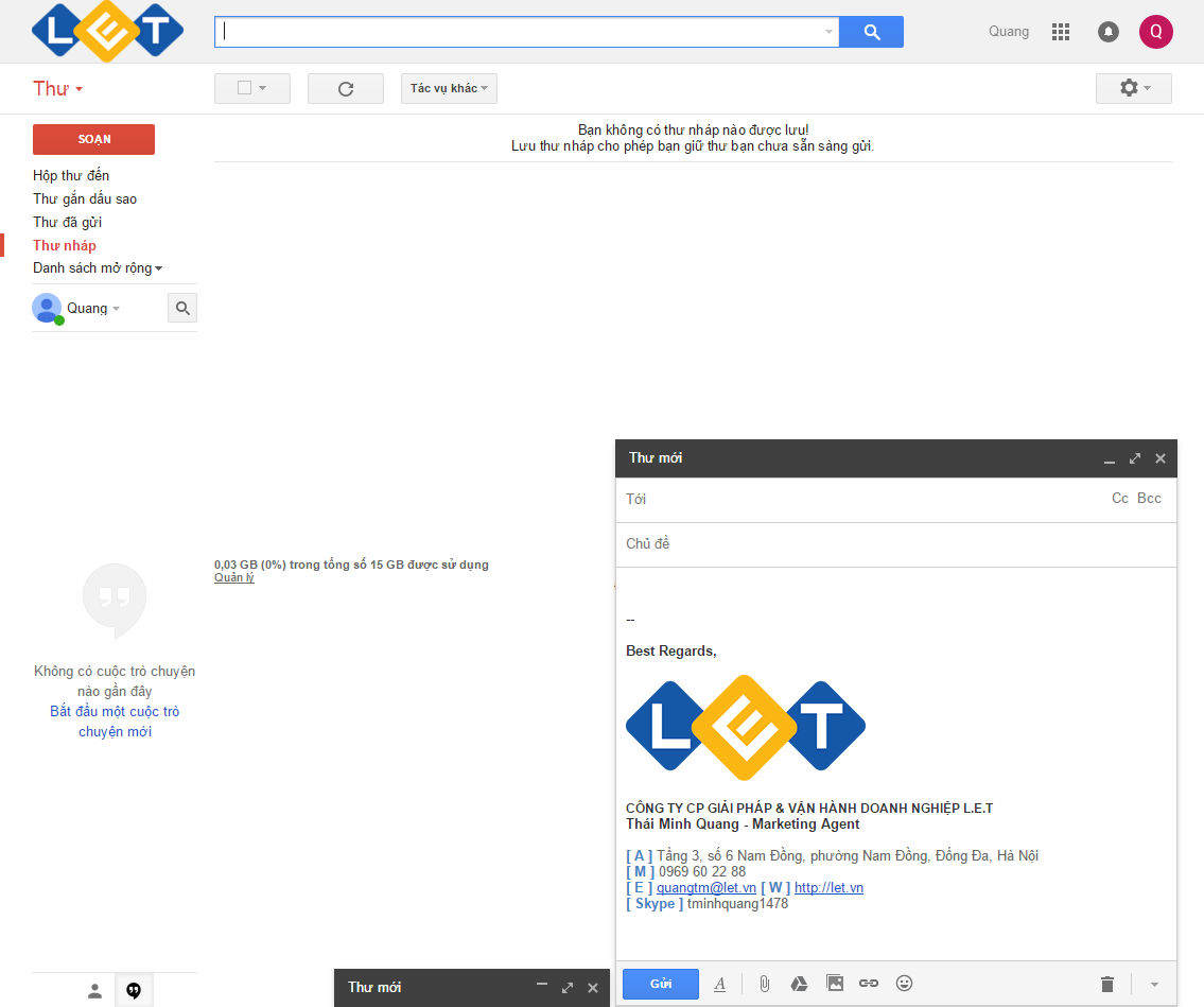 E-mail | L.E.T Solutions